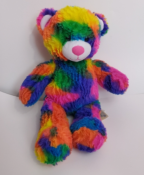 Build-A-Bear | Toys | Build A Bear Rainbow Color Bear | Poshmark